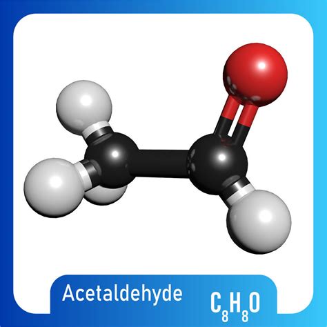 Acetaldehyde C8h8o Or C6h5coch3 3d Model Cgtrader