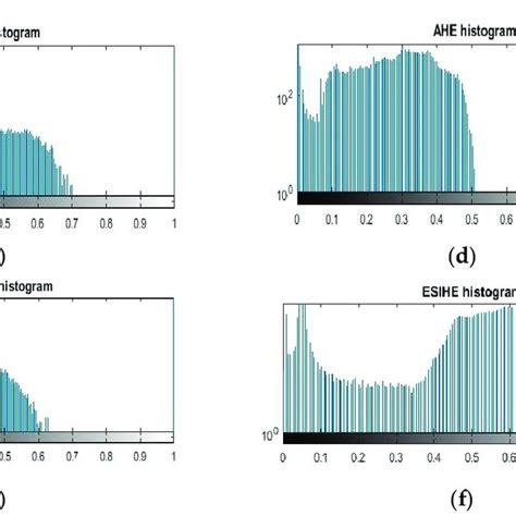 A Histogram Variance Performance Comparison A Input Image Histogram