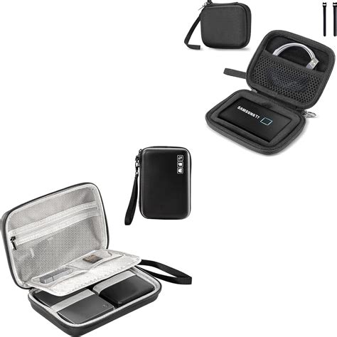 Amazon Com ProCase Portable External Hard Drive Case Bundle With Hard Drive Case Electronics