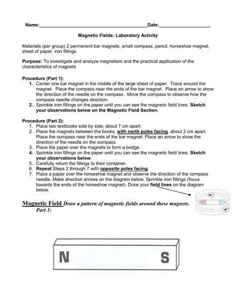 Magnetic Fields Lab Magnetism Experiments And Electromagnets