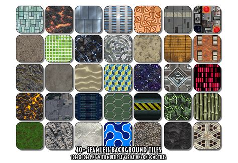 Awesome Background Tiles 2 Game Backgrounds