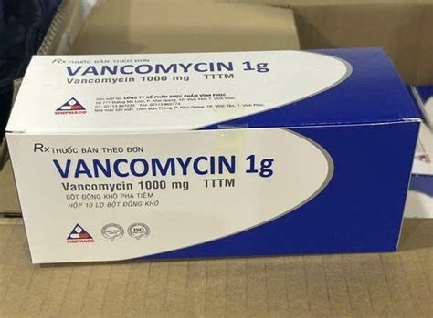 Vancomycin 1g Vĩnh Phúc Nhathuocyentrang