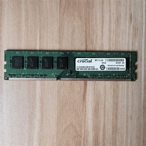 Crucial Ddr3 Ram 8gb Computers And Tech Parts And Accessories Computer Parts On Carousell
