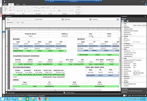 Have A Collumn Be Hidden If User Selects True On A Parameter