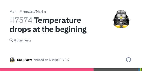 Temperature Drops At The Begining Issue MarlinFirmware Marlin GitHub