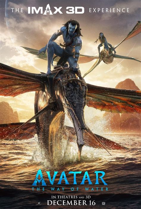 Avatar The Way Of Water Debuts Incredible New Art Hyping The Imax Release