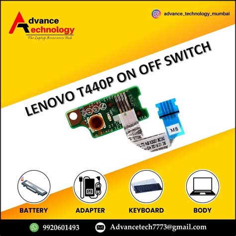 Lenovo T P On Off Switch At Rs Laptop On Off Switch In Mumbai Id