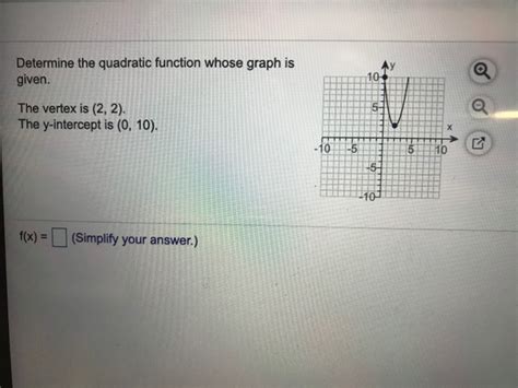 Solved The Graph Of Two Functions F And G Is Illustrated