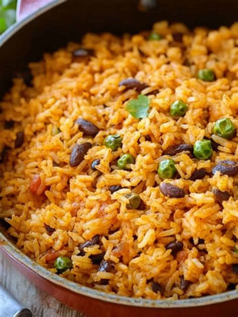 Arroz Con Gandules Puerto Rican Rice