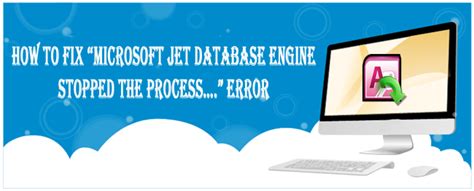 how to fix “access error 3197 the microsoft jet database engine stopped