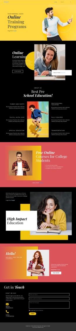 270 Education CSS Templates