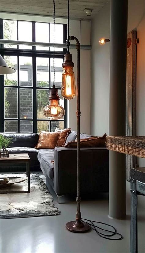 Stoere Industriële Vloerlampen Voor Thuis Staande Lamp Woonkamer Industrieel Industriele