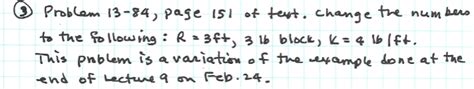 solved 13 84 the 2 lb block is released from rest at a and