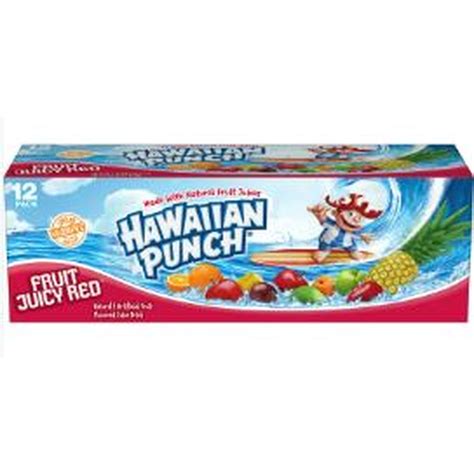 Hawaiian Punch Fruit Juicy Red Juice 12 Fl Oz12 Pack Savoury