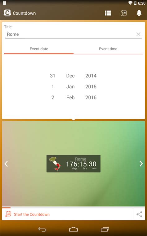 Countdown Dagen - App & Widget - Android-apps op Google Play