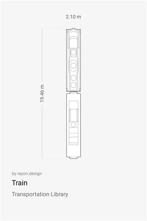 Train 2d Cad Block Cad Blocks Urban Planning Transportation