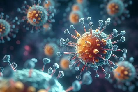 Virus 3d Model Generative Ai Stock Illustration Illustration Of Spike Contagious 280424696