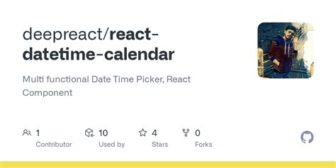 Github Deepreact React Datetime Calendar Multi Functional Date Time Picker React Component