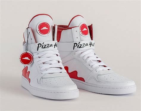 Pizza Hut Reveals Pie Tops Sneakers That Order Pizza Daily Mail Online
