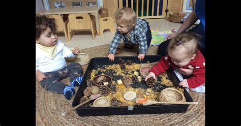 Autumn Sensory Bottle And Natural Object Exploration