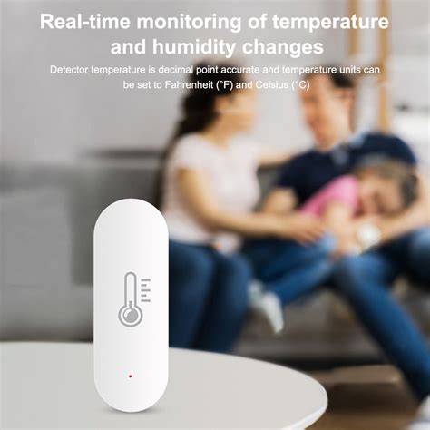 Zigbee Tuya Living Room Bedroom WiFi Temperature H Vicedeal