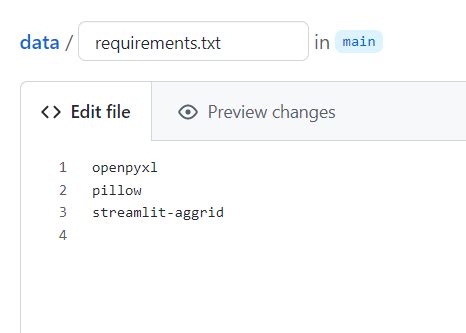 Python Unable To Deploy Streamlit NameError Name GridOptionsBuilder Is Not Defined