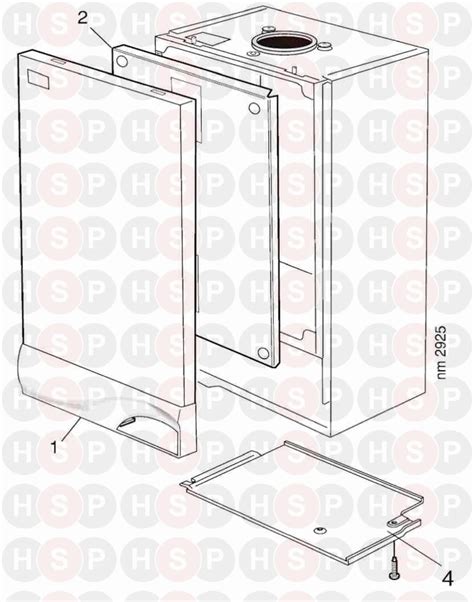 Ideal Isar HE Casing Diagram Heating Spare Parts Ideal Isar HE Casing Diagram Heating Spare Parts