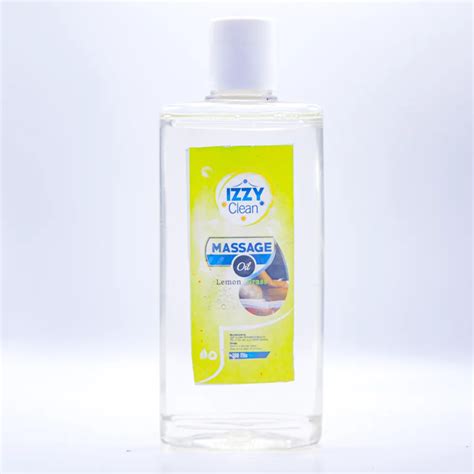 Izzy Massage Oil Lemon Grass 200ml Ark Organics