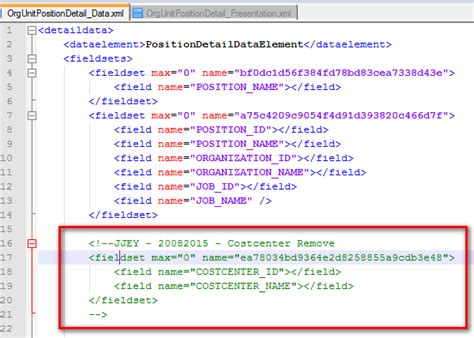 Solved Nakisa Orgchart Which Xml To Remove Cost Center Sap Community