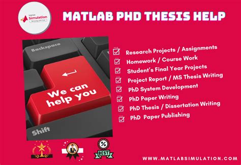 Phd Thesis Help Phd Implementation In Matlab