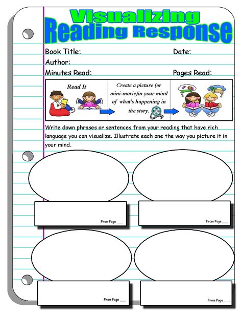 Reading Response Worksheets Writing Practice Worksheet
