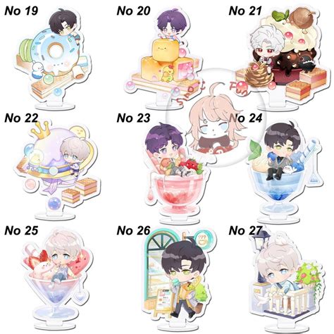 Love And Deepspace Acrylic Chibi Standee Buy 2 Get 1 Free Caleb Sylus