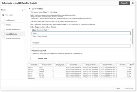 Using Odata Connector With Odata V40 Json Message Qlik Community