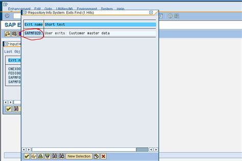 Sap Tech Finding Out Function Exit And Implementing It Ex 1