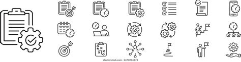 Process Icon Workflow Over 197360 Royalty Free Licensable Stock