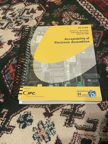 Ipc A 610 Revision J March 2024 Acceptability Of Electronic Assemblies Ebay