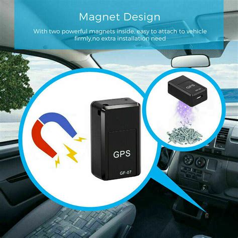 Gf07 Mini Magnetic Gps Tracker Real Time Car Truck Vehicle Locator Gsm