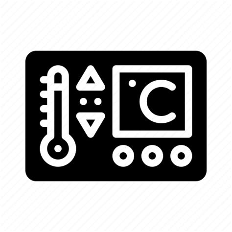Temperature Sensor Control Technology Smart Device Electronic Icon Download On Iconfinder