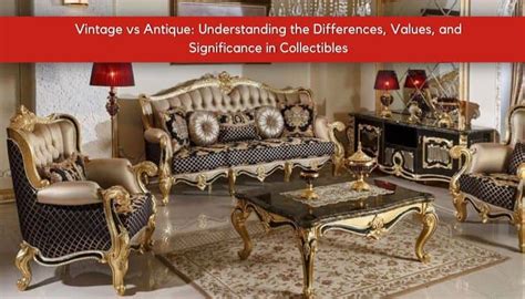 Vintage Vs Antique Whats The Difference