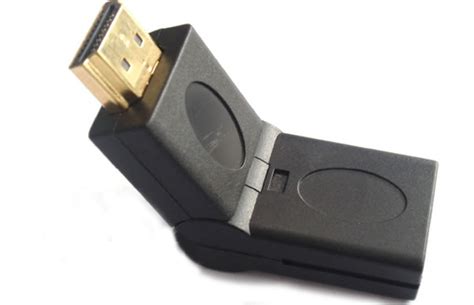HDMI Male To Female Adapter Rotary Type