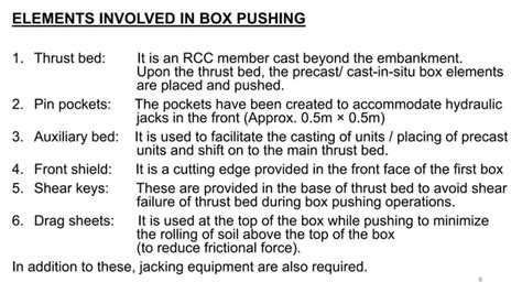 Module 1 Jacking Techniquespptx Civil Engineering Industry