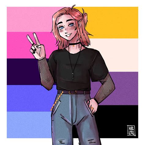 Non Binary Omnisexual Pride By Hirilyss On Deviantart