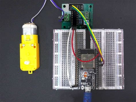 Dc Motor Interfacing With Esp32 Esp32