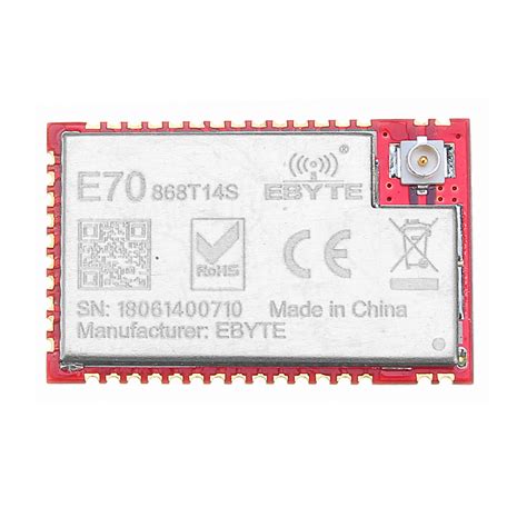 Cc1310 868mhz Rf Wireless Module E70 868t14s2 Iot 25mw Transceiver Smd Uart