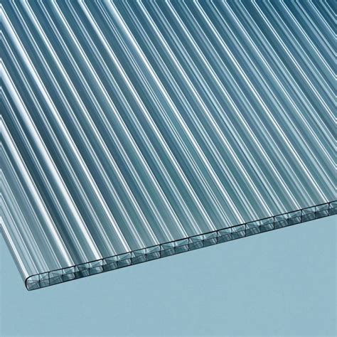 Komplettset Polycarbonat Stegplatten 16mm X Struktur Graphit Blueline