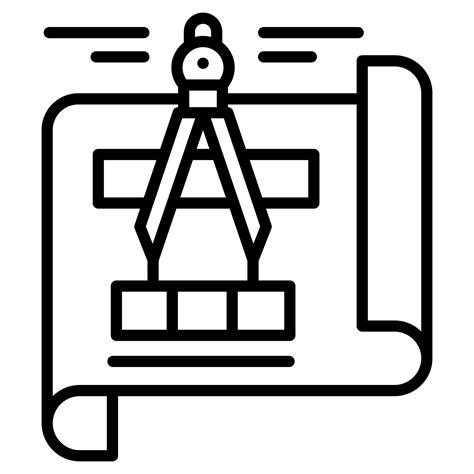 Engineering Design Icon Line Vector Illustration 38493921 Vector Art At Vecteezy