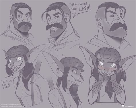 Deadlock Sketches By Doomxwolf On Deviantart