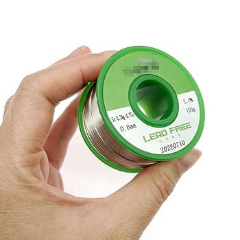 07mm Flux Core Solder Wire Solder Per Metre Or Roll Lead Free Solder