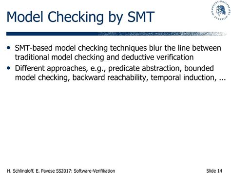 Ss 2017 Software Verification Software Model Checking 2 Parallelism