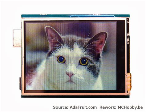 AdaFruit TFT Shield V2 Pour Arduino MCHobby Le Blog
